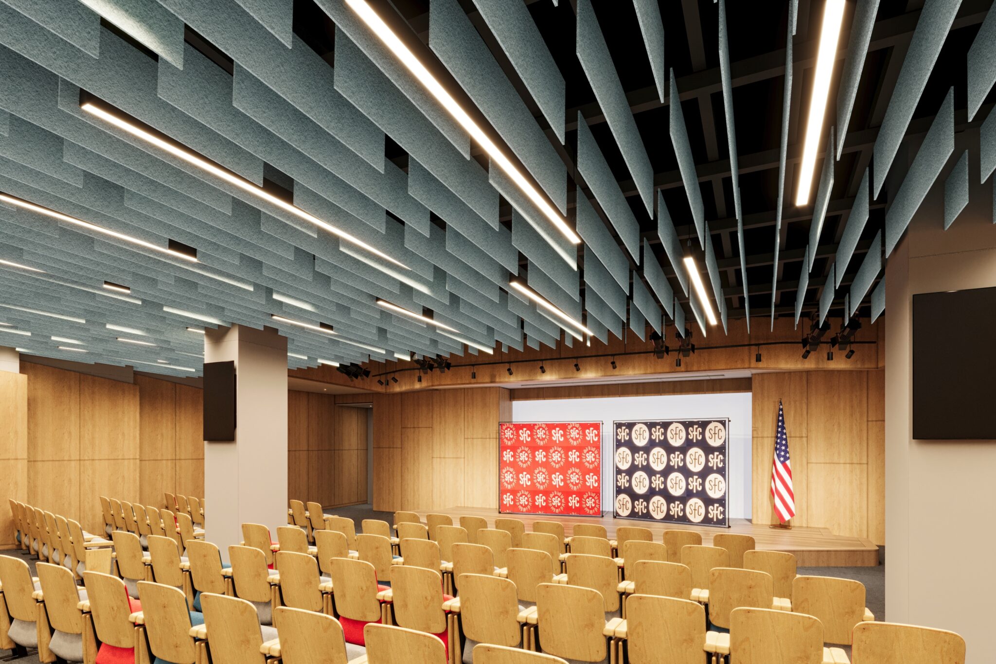 Felt Acoustic Panels Ceilings Archive - Sky Acoustics Inc